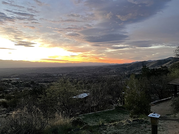 Arizona Trail Day 17 ended in a bad fall that left me rolling in agony!